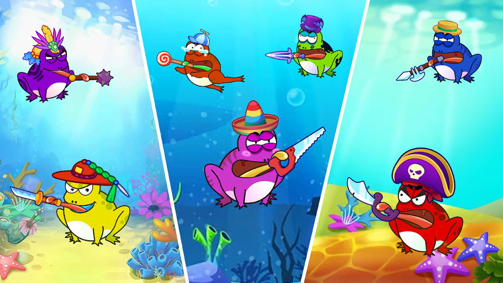 青蛙打猎游戏下载-(Frog.io: Go Hunting)青蛙打猎手机版下载v0.0.5-叶子猪游戏网